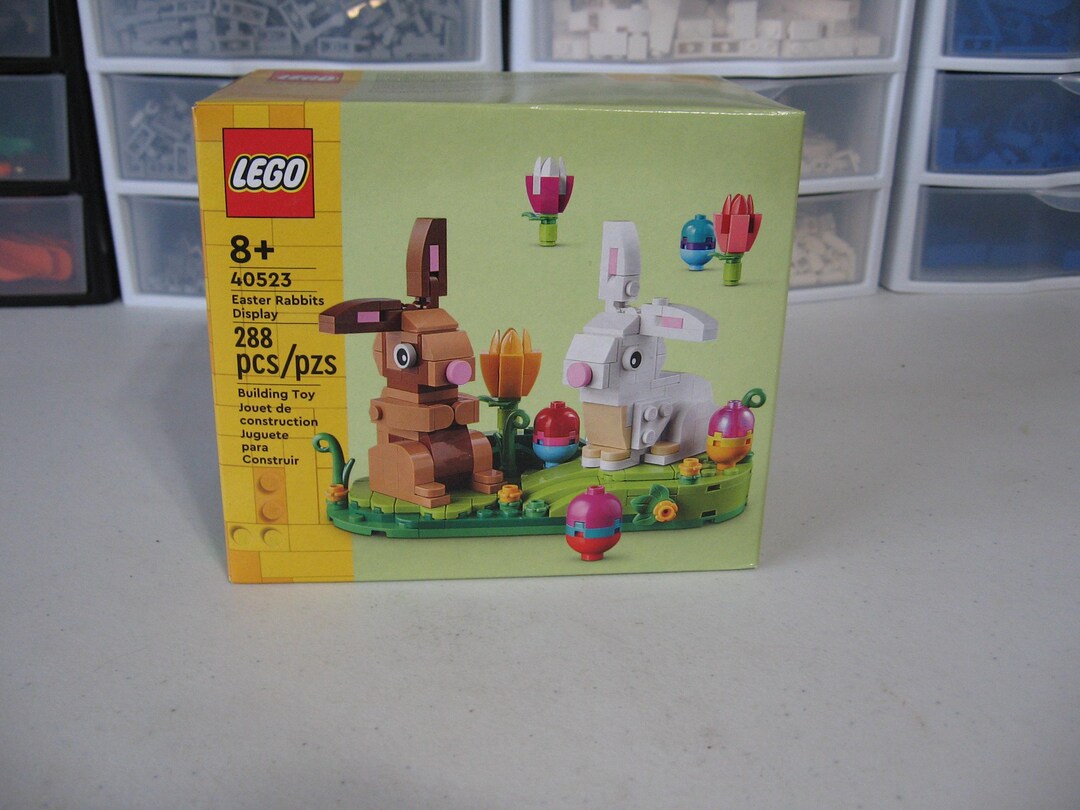 Lego Easter Rabbits Display Retired From 2022 Very Collectible Brand ...