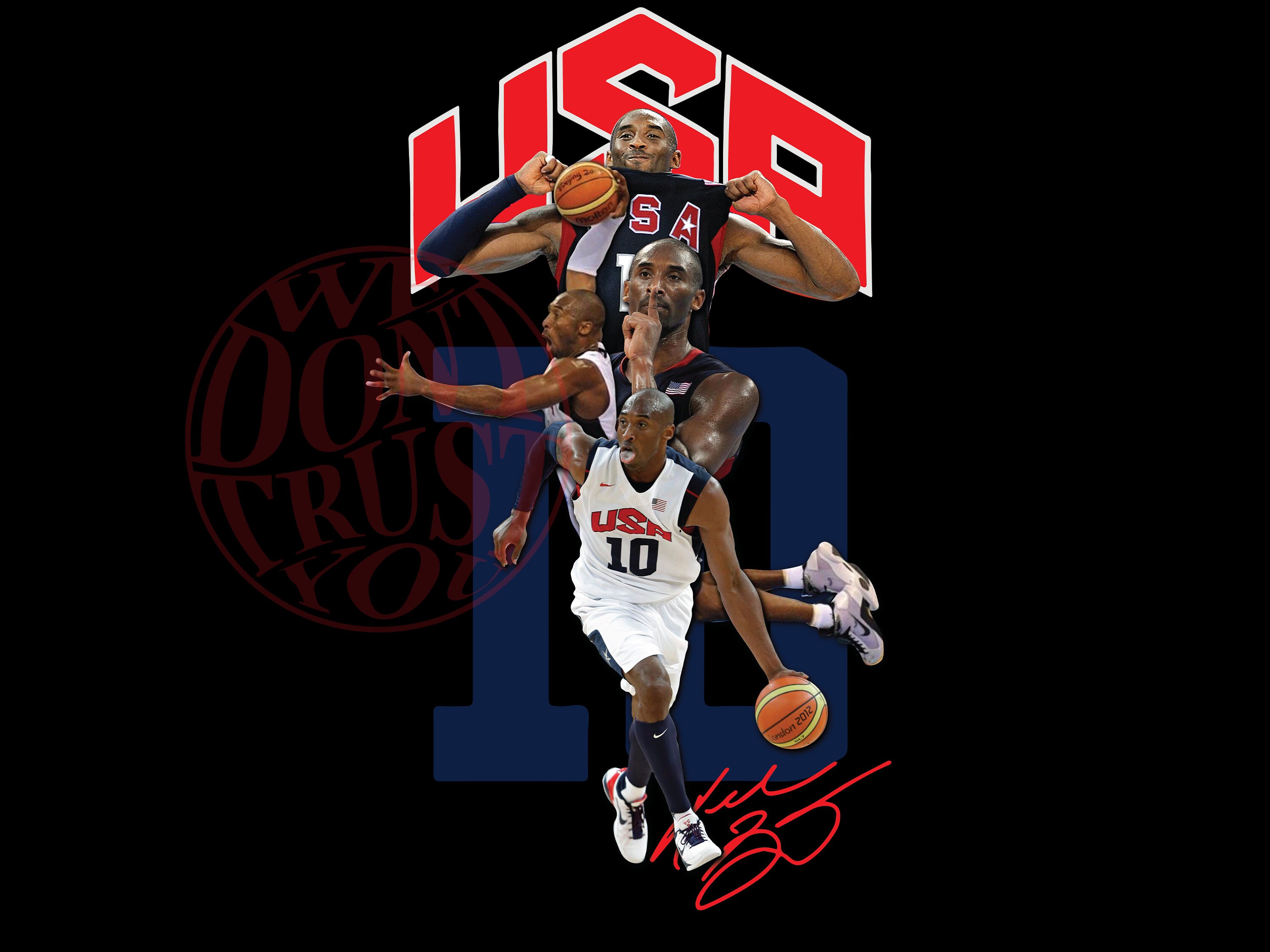 Kobe Bryant PNG & SVG Vector Digital Download Graphic 4520 X 7880 for ...