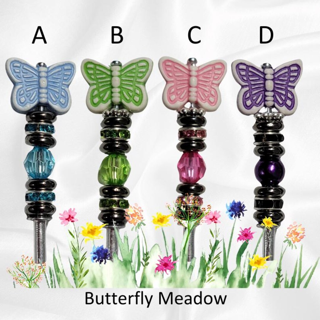 Butterfly Meadow Cribbage Pegs: Handcrafted Artisan Game Pieces - Etsy