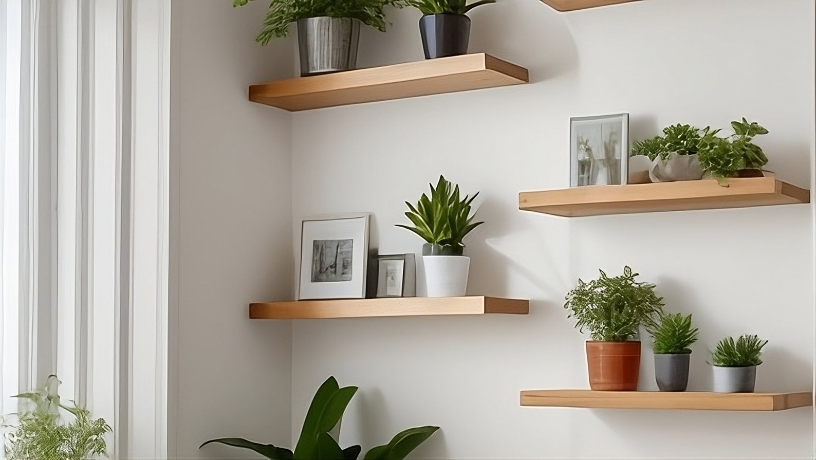 Zoom Background: Home Office Potted Plants - Etsy