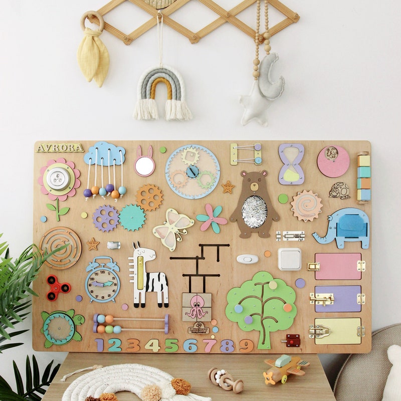 Wooden Activity Board - Etsy