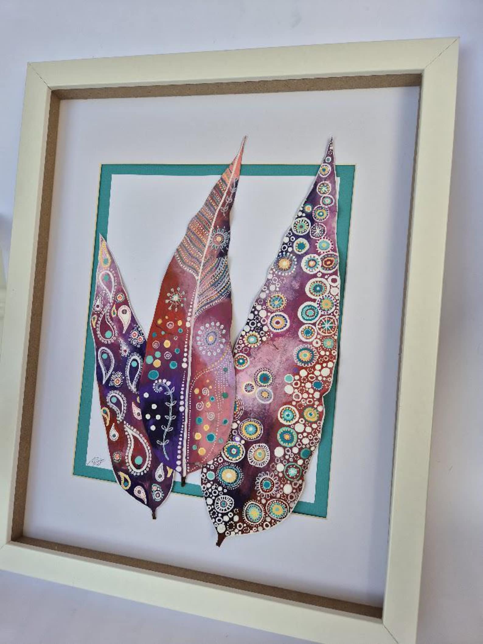Pastel Pops of Folk Art - Etsy