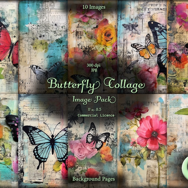 Butterfly Paper - Etsy