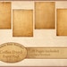 20 Coffee Dyed Digital Paper Pack, 8.5 X 11, 300 Dpi, JPG, Tea Dyed ...