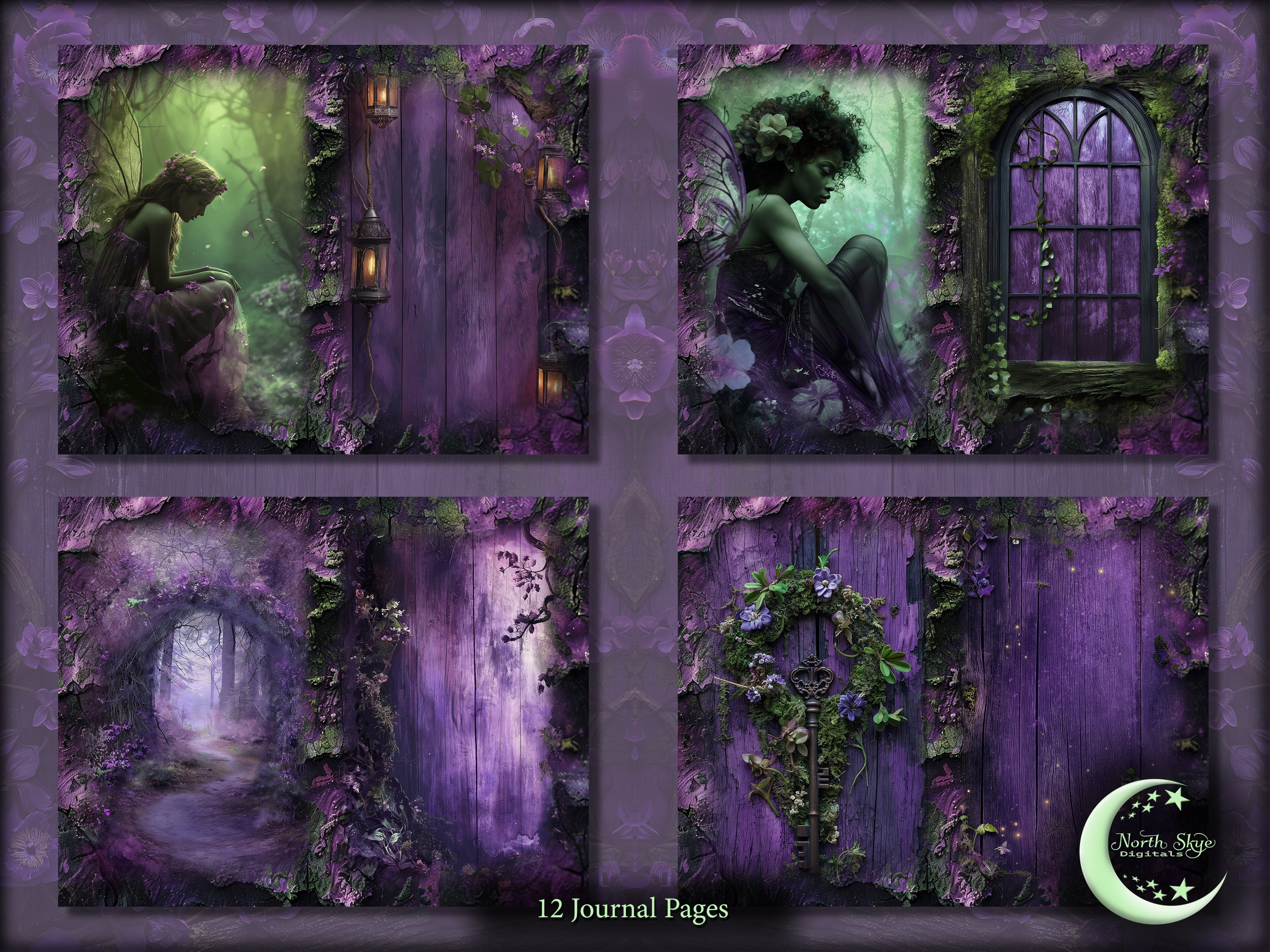 Fairy Junk Journal Kit With Ephemera. Fairy Journal Kit Includes ...