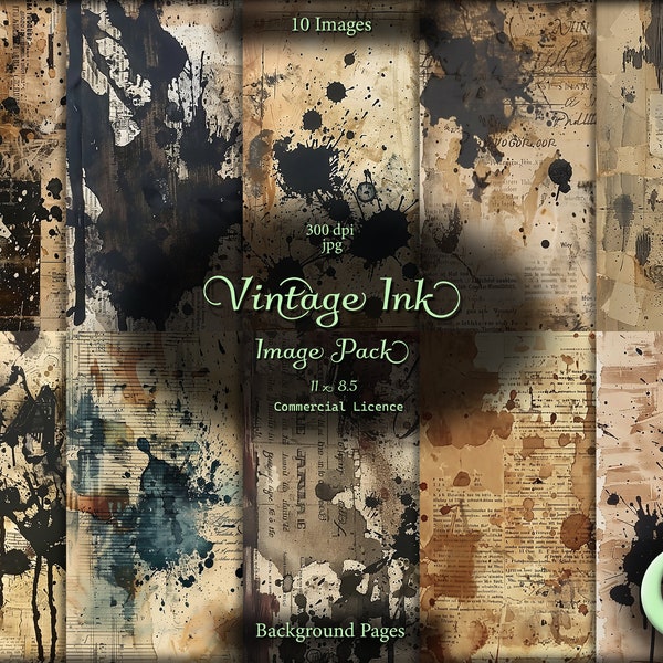 Vintage Ink - Etsy