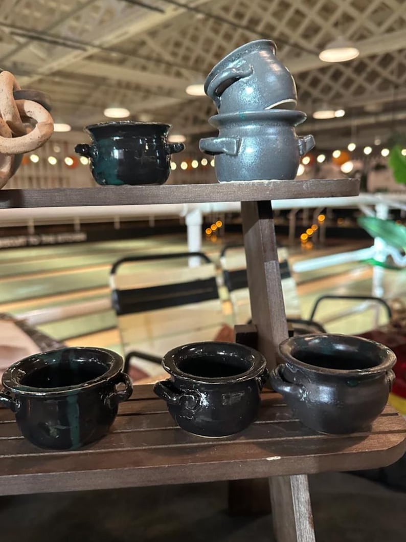 Miniature Handmade Ceramic Cauldron – Matte Black, Satin Black, or ...