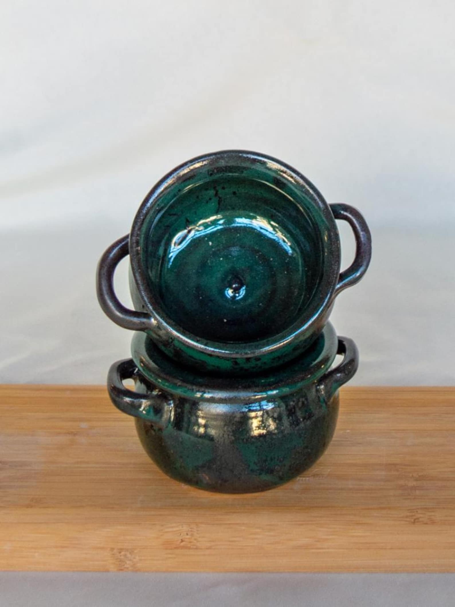 Miniature Handmade Ceramic Cauldron – Matte Black, Satin Black, or ...