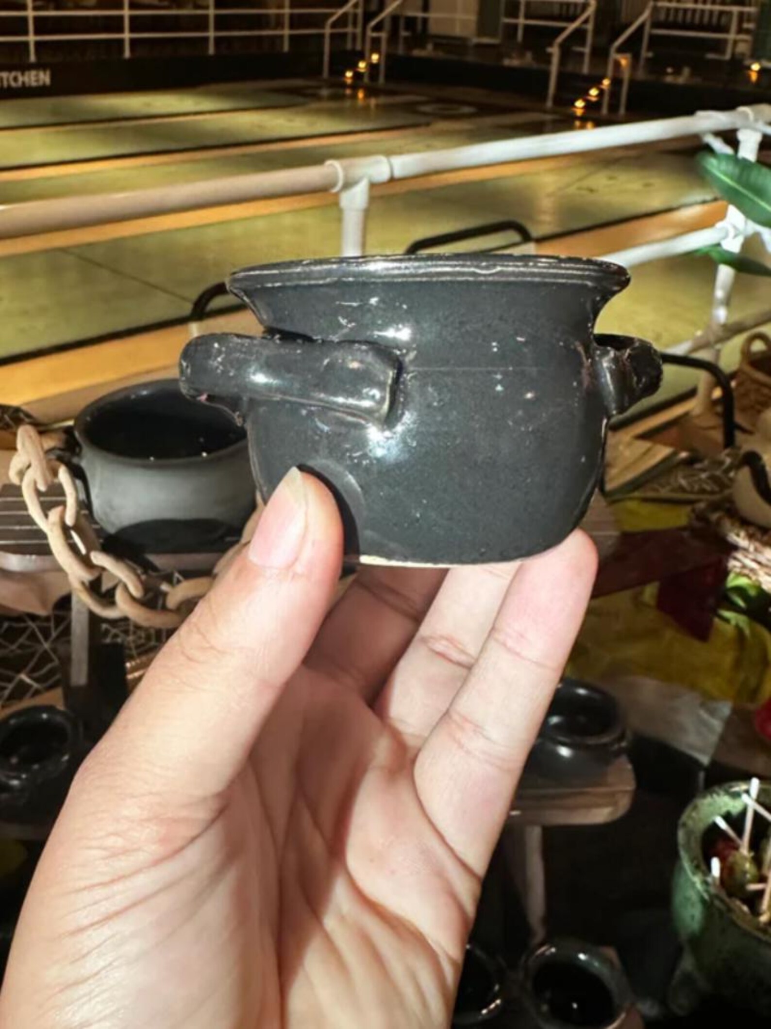 Miniature Handmade Ceramic Cauldron – Matte Black, Satin Black, or ...
