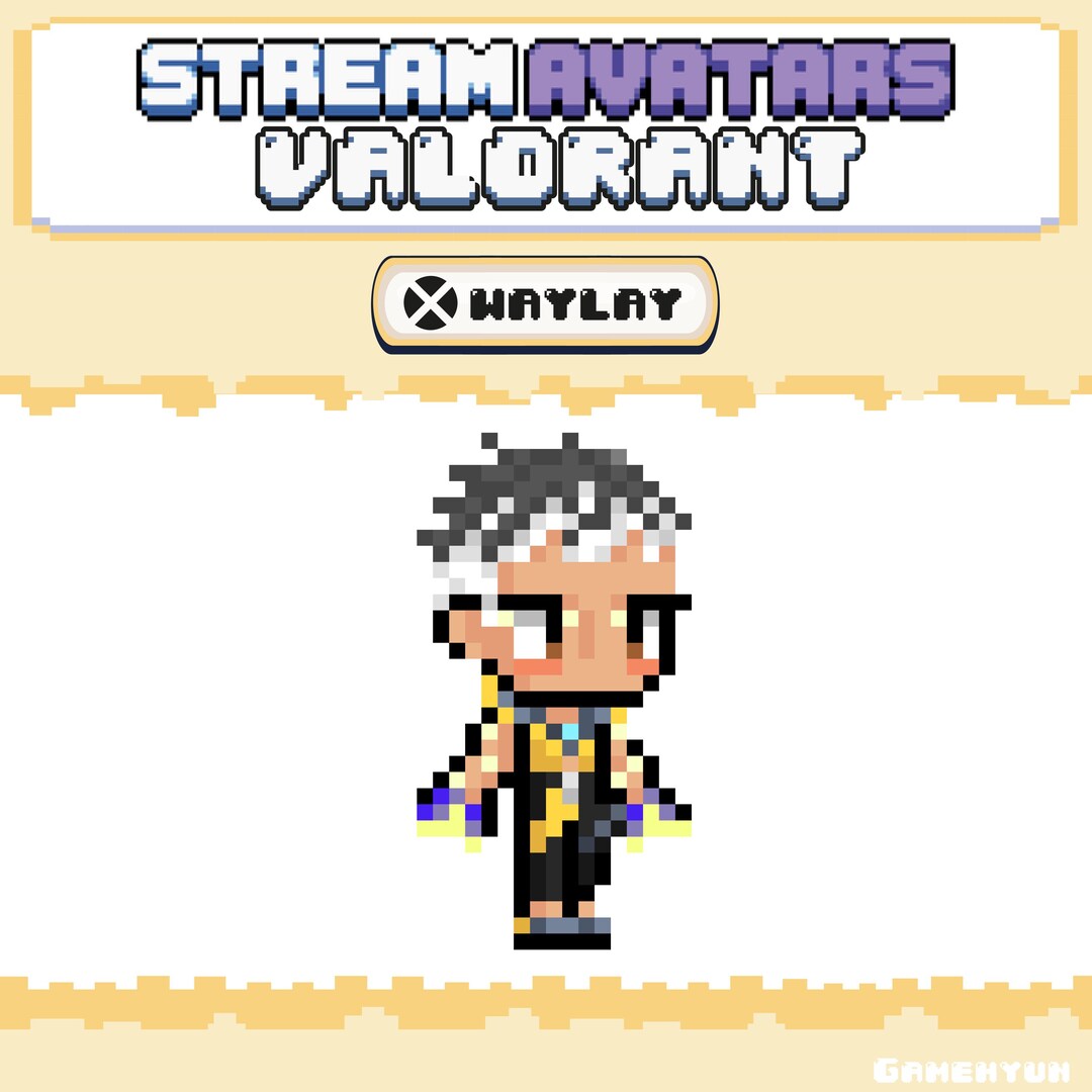 Valorant Stream Avatars. (waylay) - Etsy