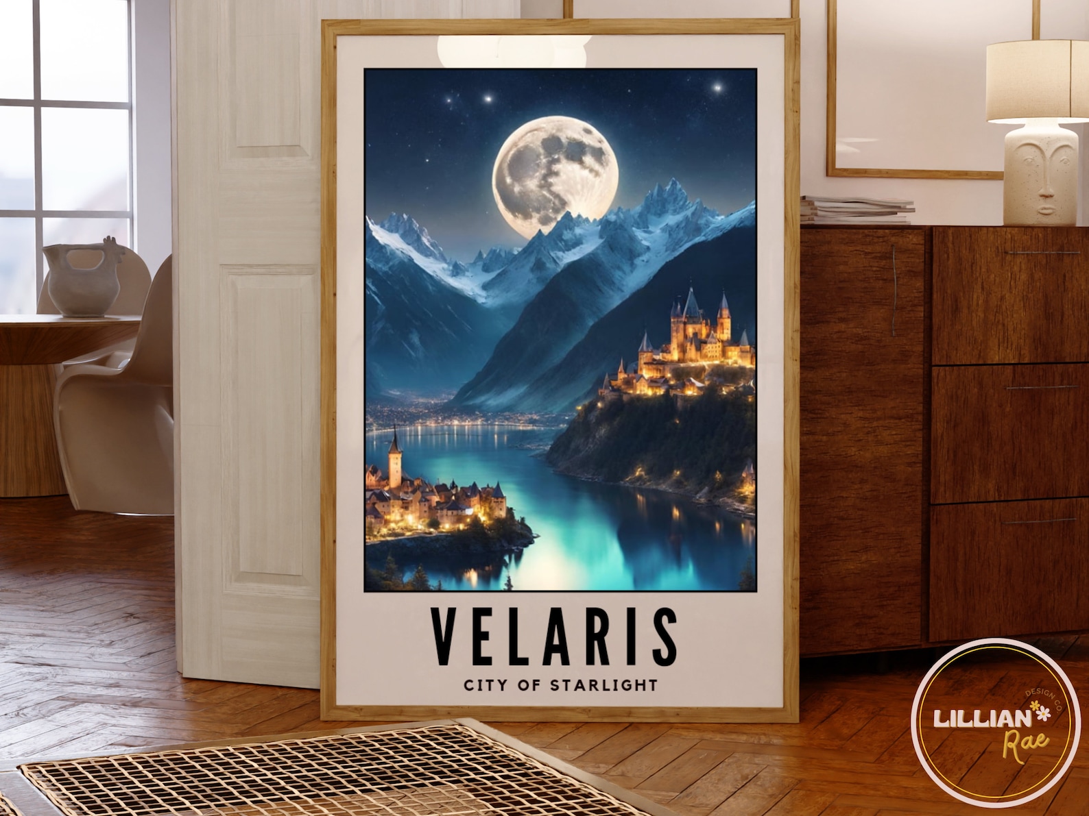 Velaris Print, ACOTAR Poster, A Court of Thorns and Roses, ACOTAR Wall ...