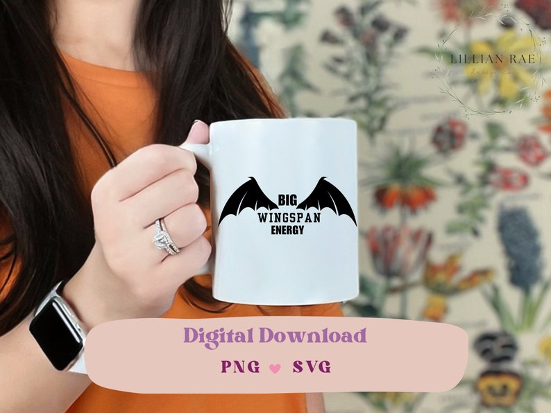 ACOTAR SVG Big Wingspan Energy Velaris PNG Acomaf Clip Art Bat Boys ...