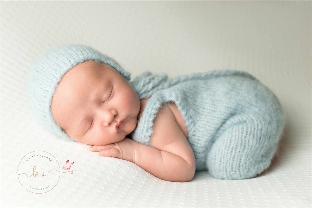 PDF Instant Download Knitting Pattern Kelly Romper and Bonnet - Etsy