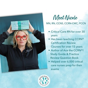CCRN® 8-week Study Plan I Ace Your CCRN I CCRN Test Prep Study Plan I ...