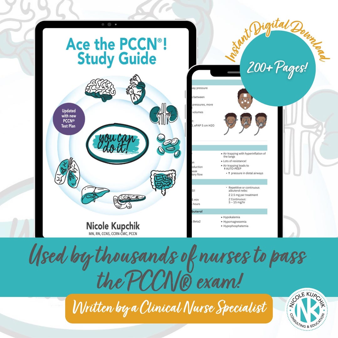 Ace the PCCN® Study Guide | Certification Prep Book | PCCN Exam Study ...