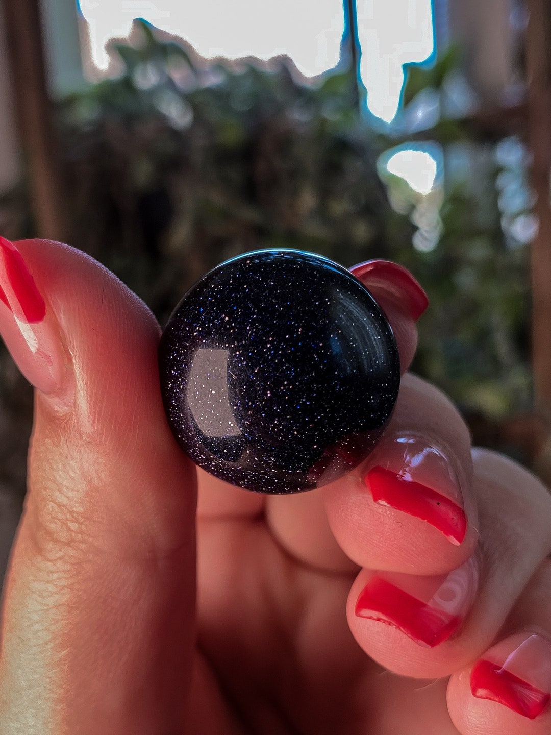 Blue Sandstone Sphere - Etsy