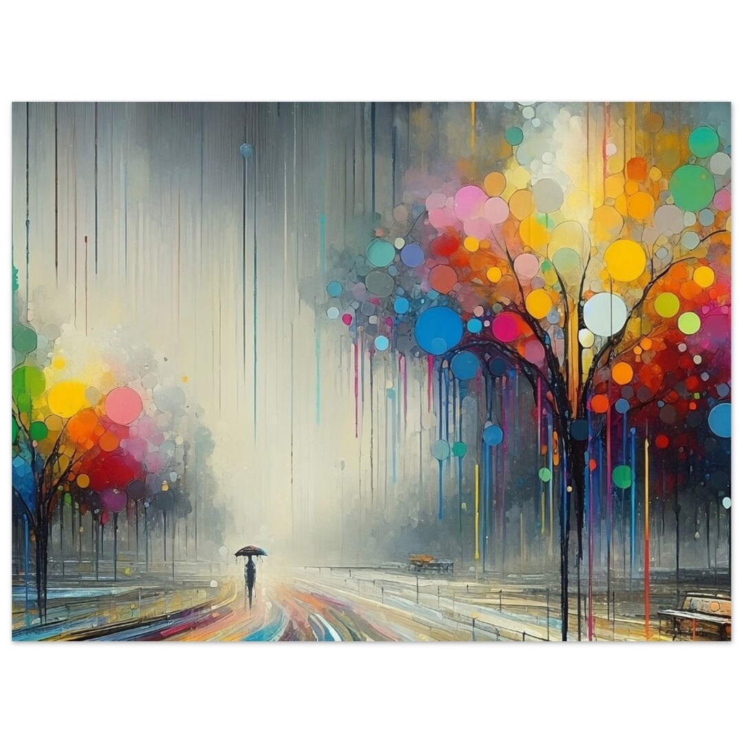 Rainy Day / Forex Landscape Format - Etsy
