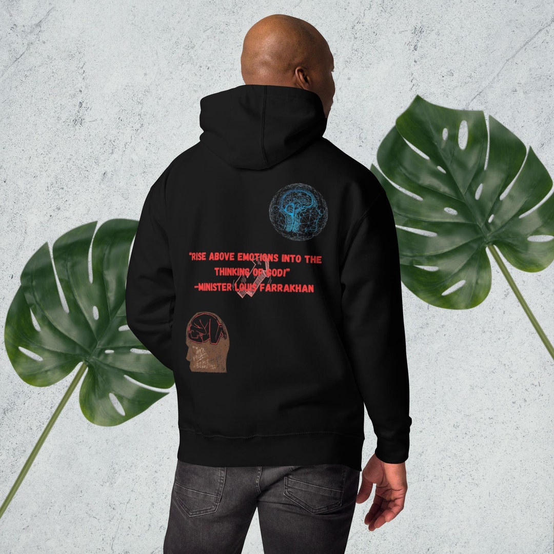 Unisex Logic Over Emotions Hoodie - Etsy