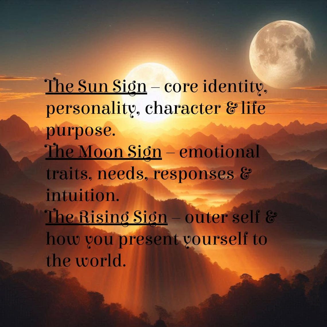 Sun-moon-rising | What is My Rising Sign? | What is My Moon Sign ...