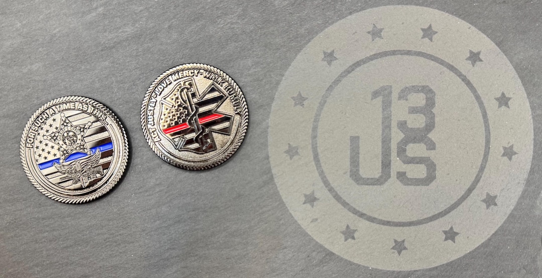 First Responder Challenge Coin - Etsy