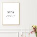 Stay Positive Printable Wall Art | Motivational Quotes | Inspirational ...