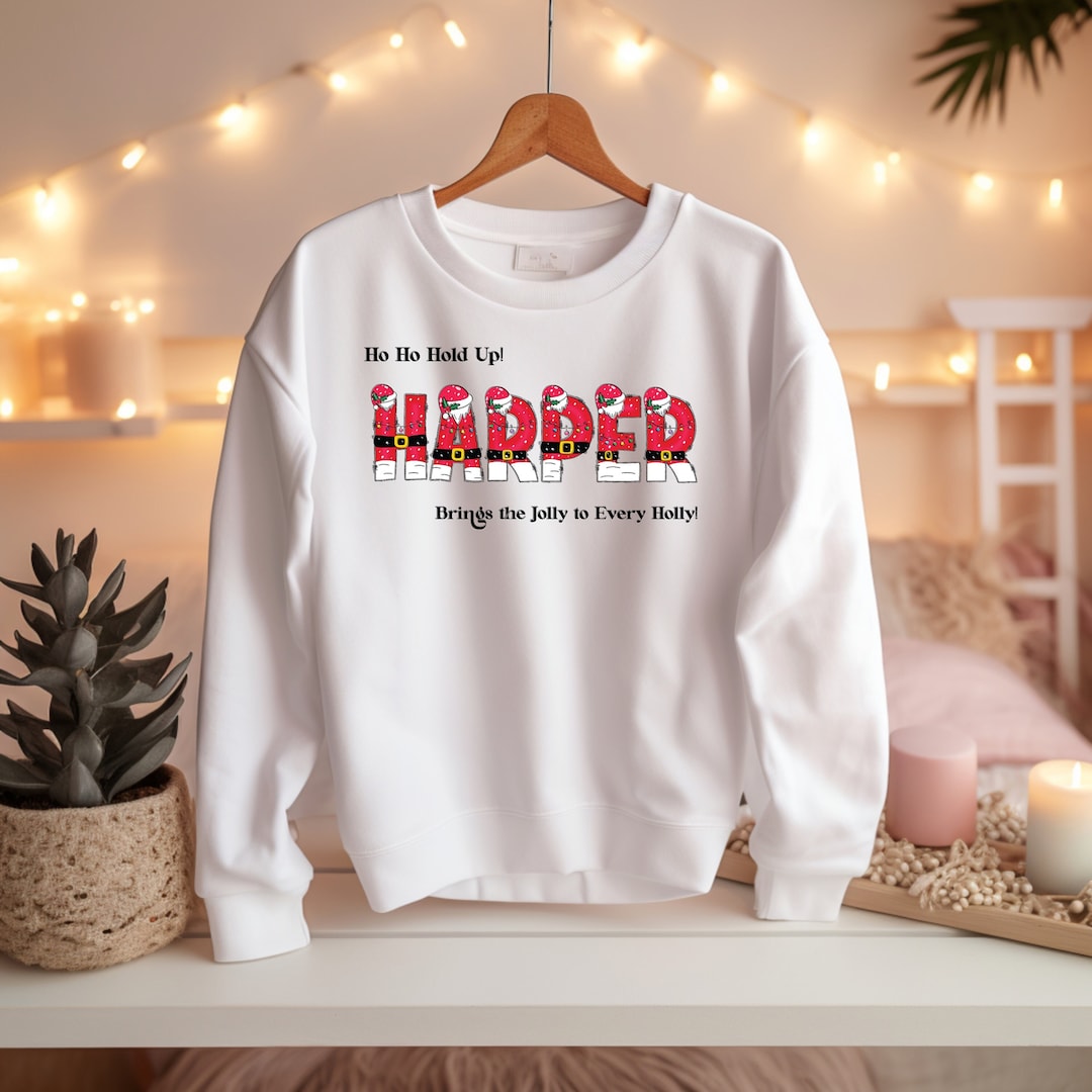 Personalized Christmas Sweater, Custom Santa Letters Customized ...