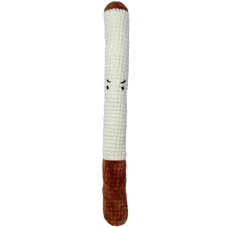 Big Cig PDF Pattern | Crochet Cigarette Plushie Soft Amigurumi PDF ...