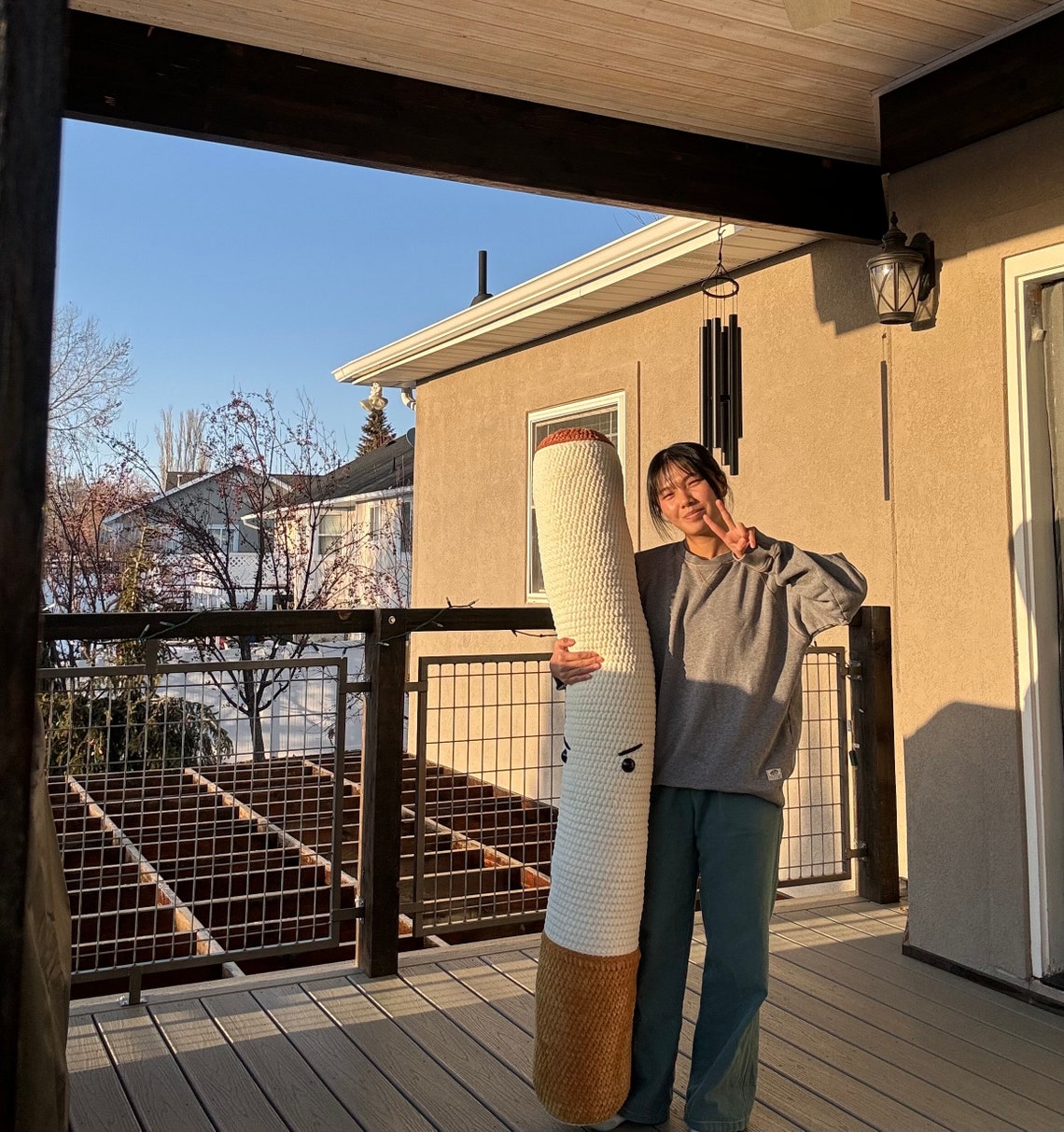 Humongo Big Cig PDF Pattern Crochet Cigarette Plushie Soft Amigurumi ...