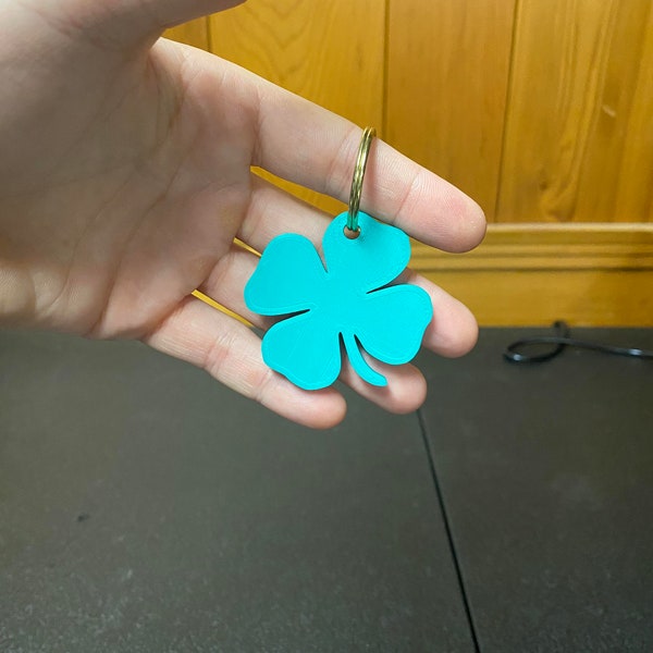 Shamrock Keychain - Etsy