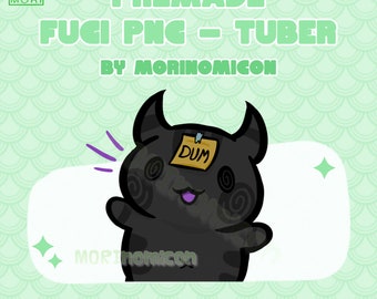 Premade FUGI PNG VTUBER Pink Ghostie Cat by Morinomicon - Etsy