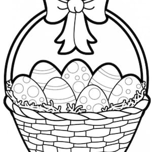 Easter Coloring Bundle - Etsy