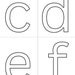 Alphabet Coloring Pages - Lowercase - Etsy