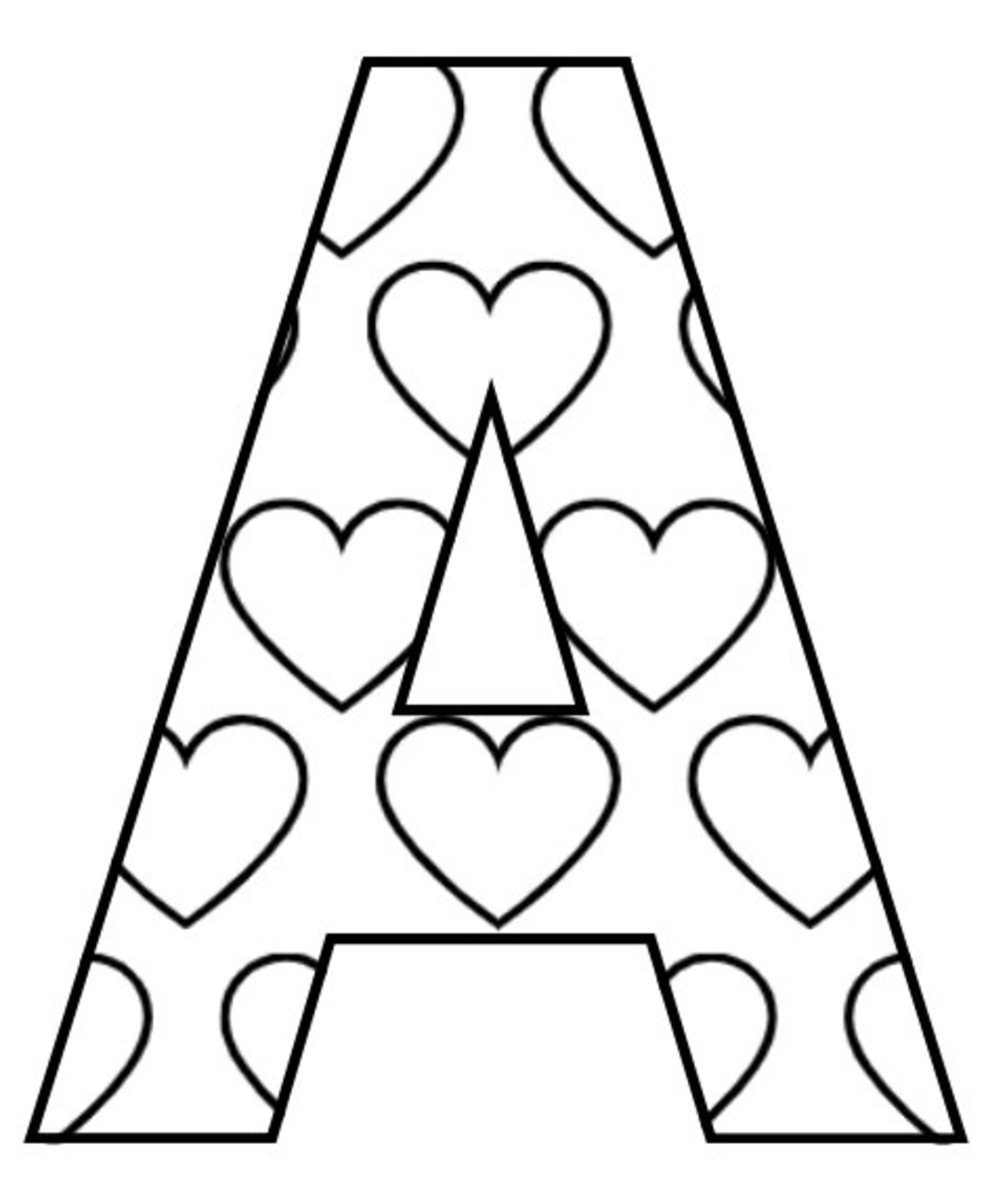 Alphabet Coloring Bundle - Etsy