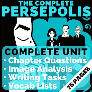 The Complete Persepolis by Marjane Satrapi | Complete Teaching Unit ...