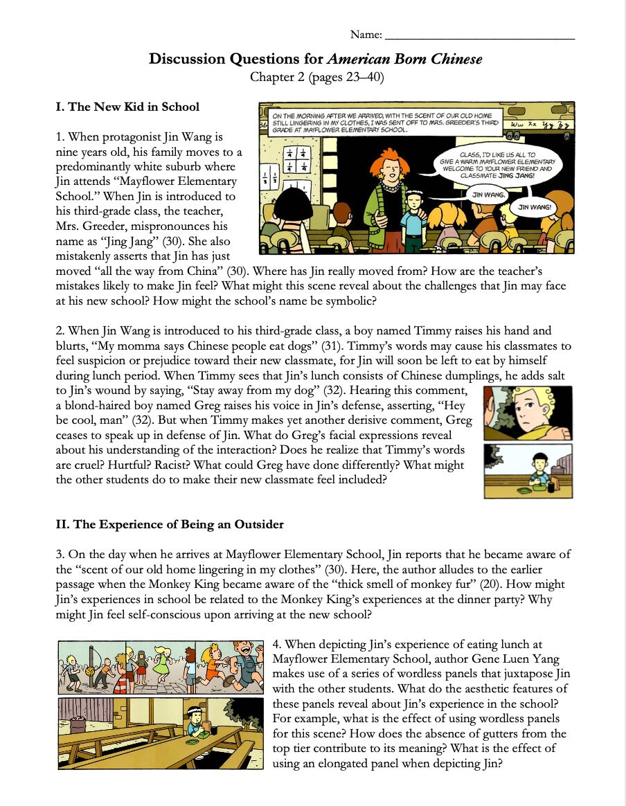 American Born Chinese by Gene Luen Yang | Complete Teaching Unit ...