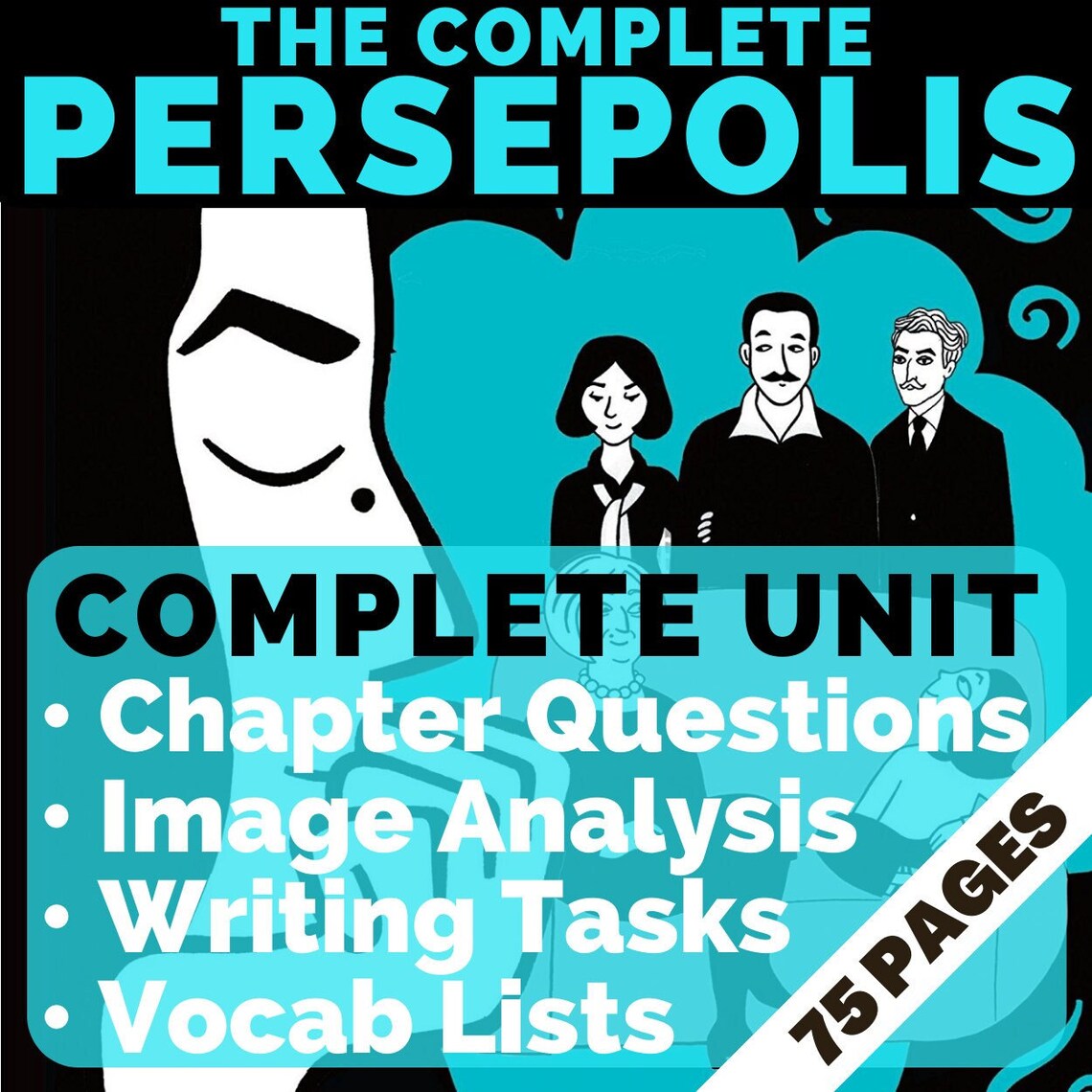 The Complete Persepolis by Marjane Satrapi | Complete Teaching Unit ...