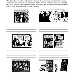 The Complete Persepolis by Marjane Satrapi | Complete Teaching Unit ...