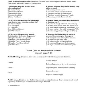American Born Chinese by Gene Luen Yang | Complete Teaching Unit ...