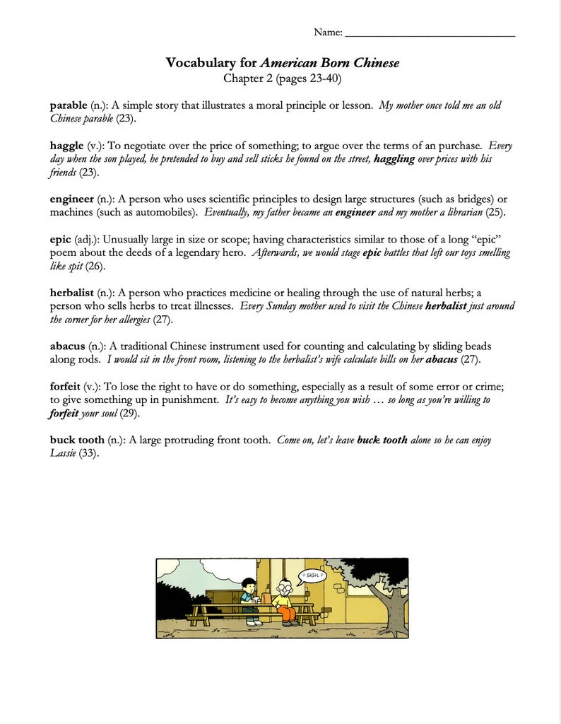 American Born Chinese by Gene Luen Yang | Complete Teaching Unit ...