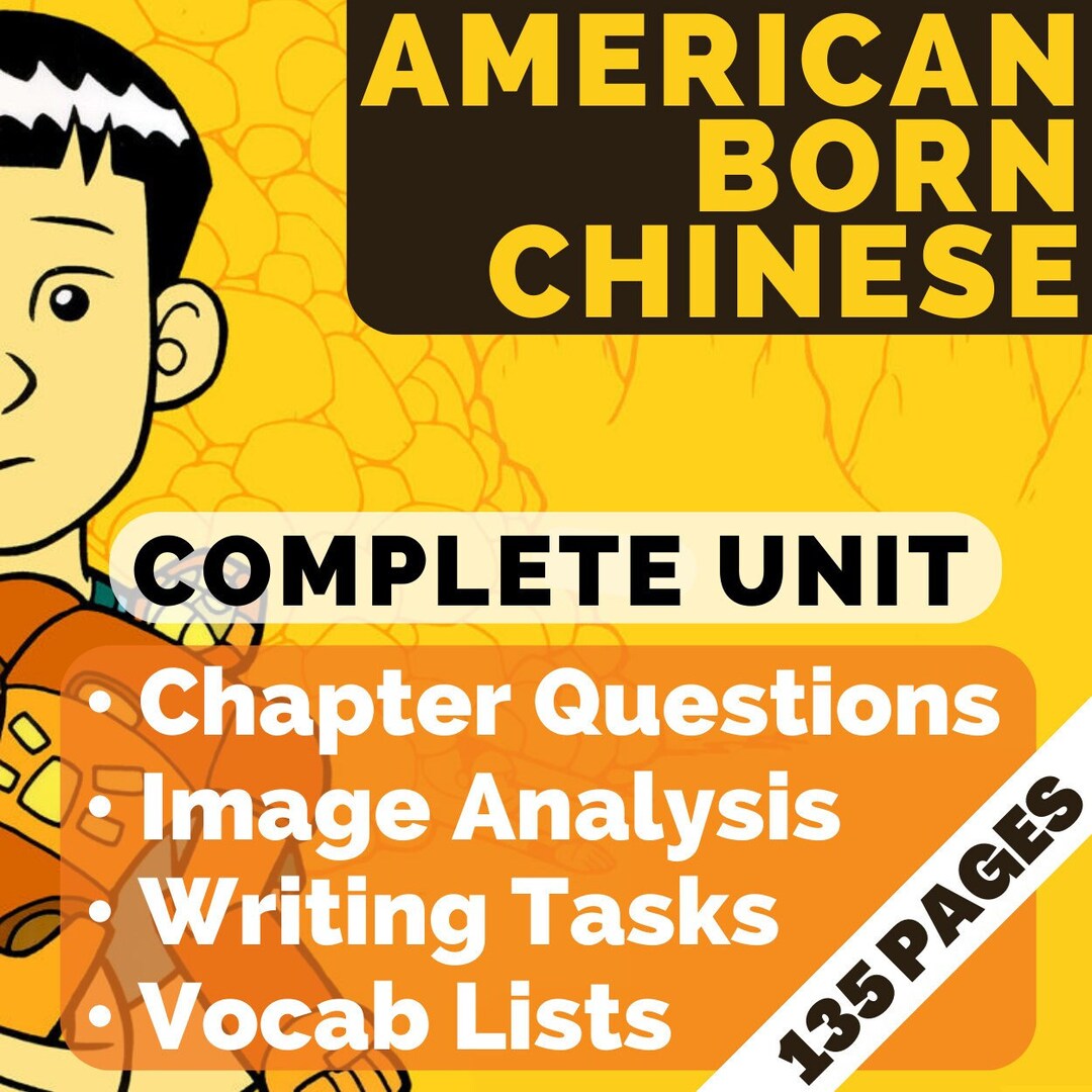 American Born Chinese by Gene Luen Yang | Complete Teaching Unit ...