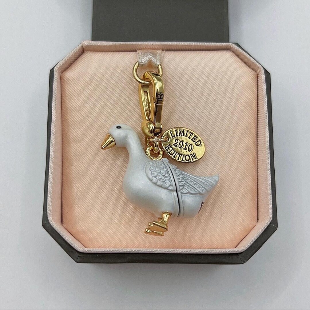 Juicy Couture White Goose Charm - Etsy