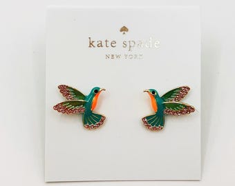 Kate Spade Hummingbird Earrings Etsy