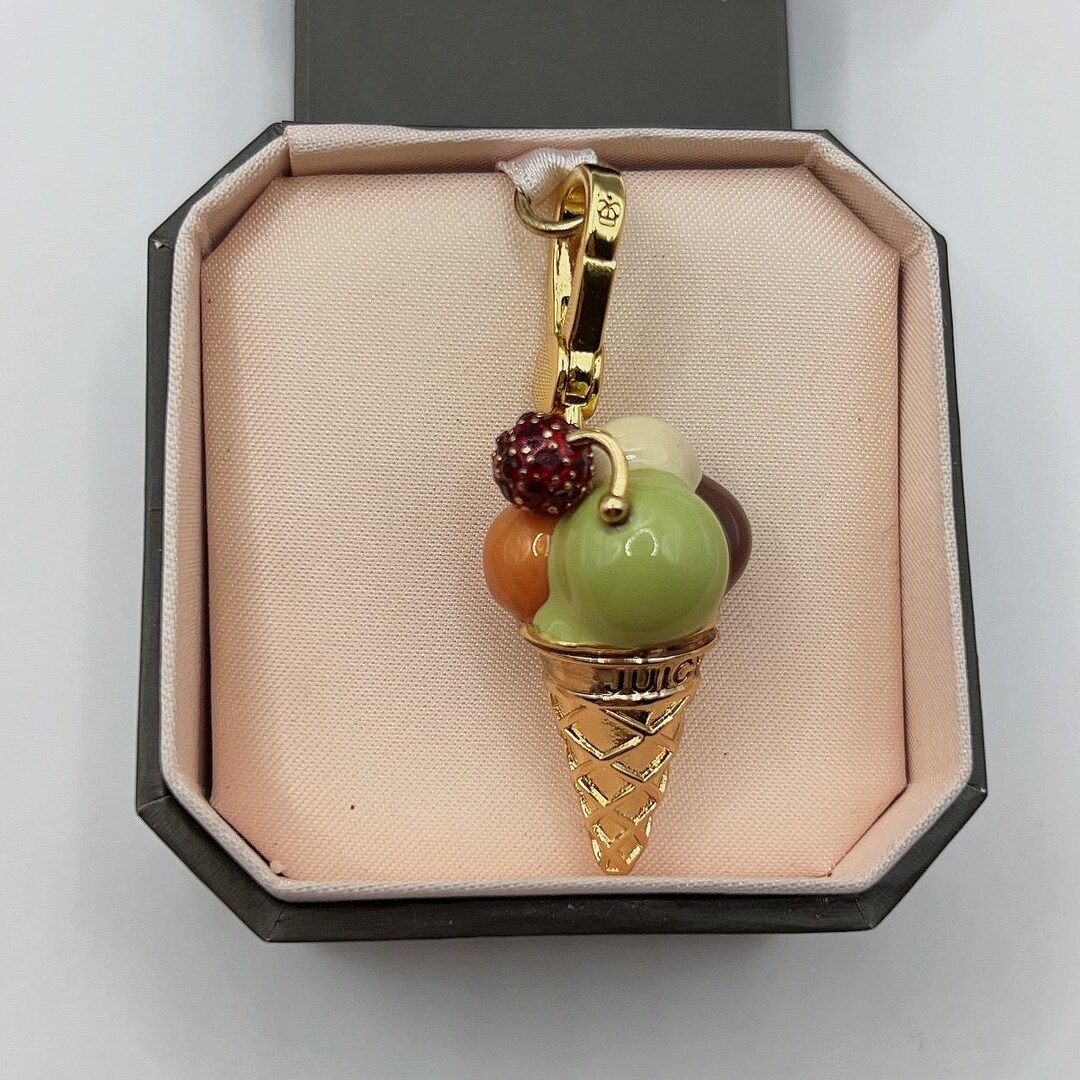 N07-juicy Couture Ice Cream Charm - Etsy