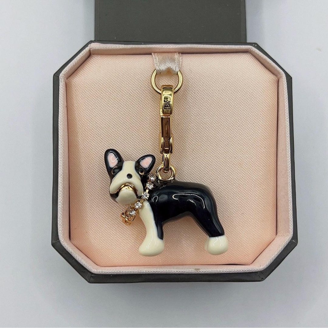 Juicy Couture French Bulldog Charm - Etsy