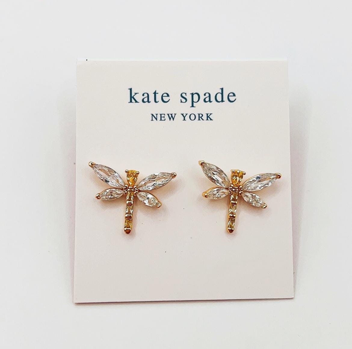 NestBoxGiftStore Kate Spade Dragonfly Earrings