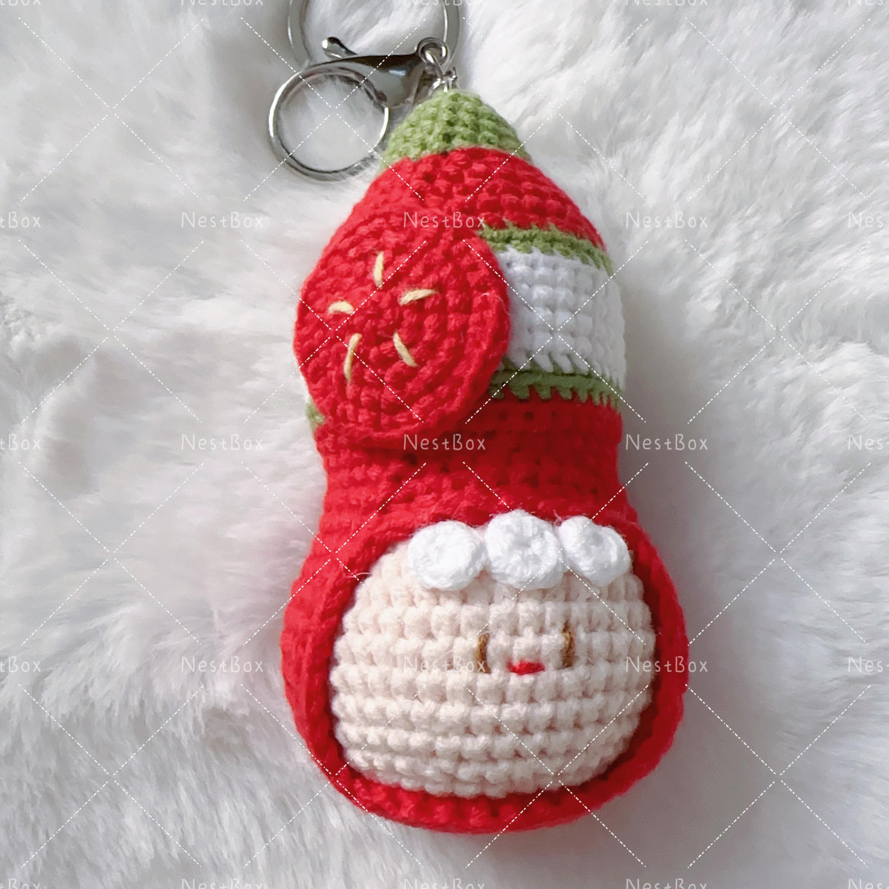 Crochet Baby Face Ketchup Bottle Keychain/bag Chain - Etsy