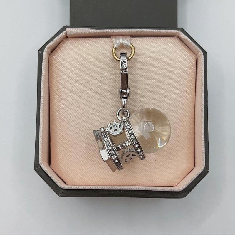 Crystal Ball Charm - Etsy