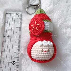 Crochet Baby Face Ketchup Bottle Keychain/bag Chain - Etsy