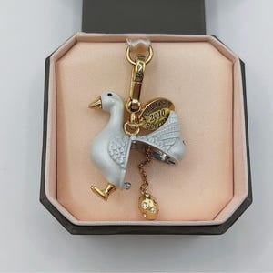 Juicy Couture White Goose Charm - Etsy
