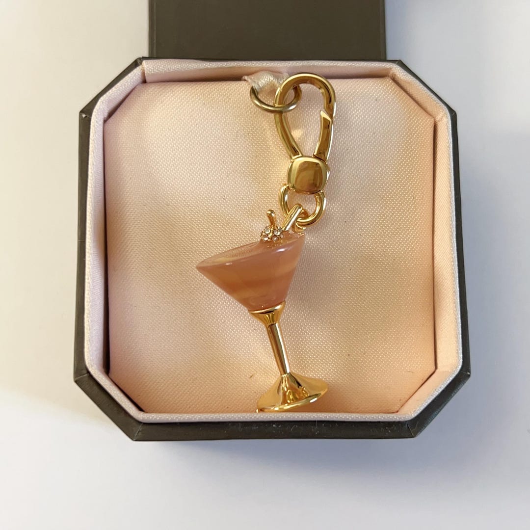 Juicy Couture Martini Charm - Etsy